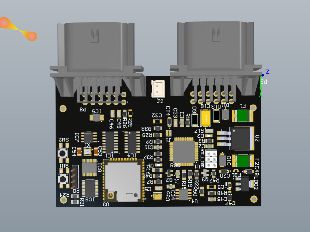 Schematic, multilayer PCB and Gerber files using Altium | Upwork