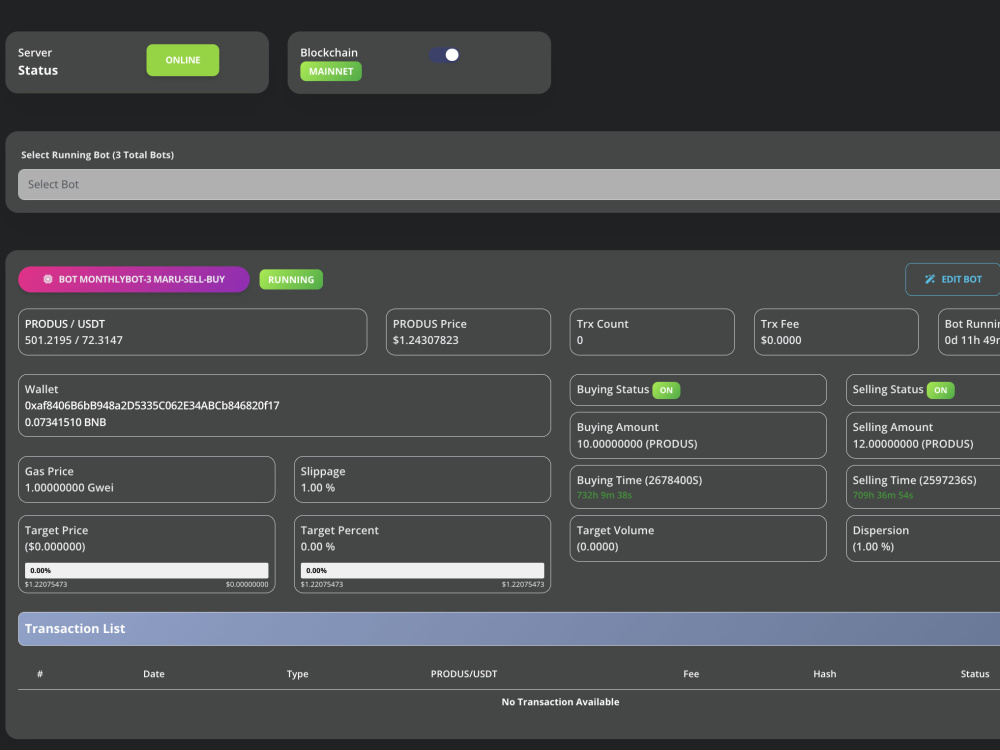 A PancakeSwap Trading Bot | Upwork