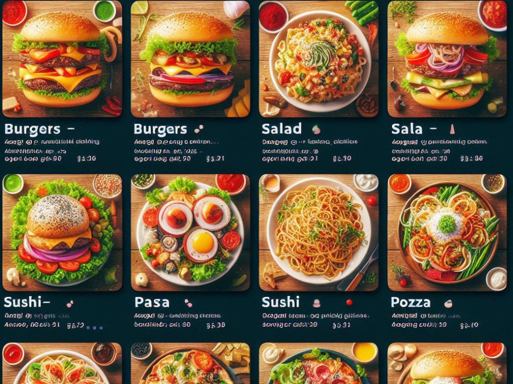 Unique restaurant food menu design | Upwork