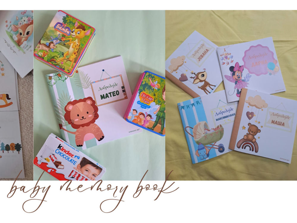 Unique and personalized baby memory book | Upwork