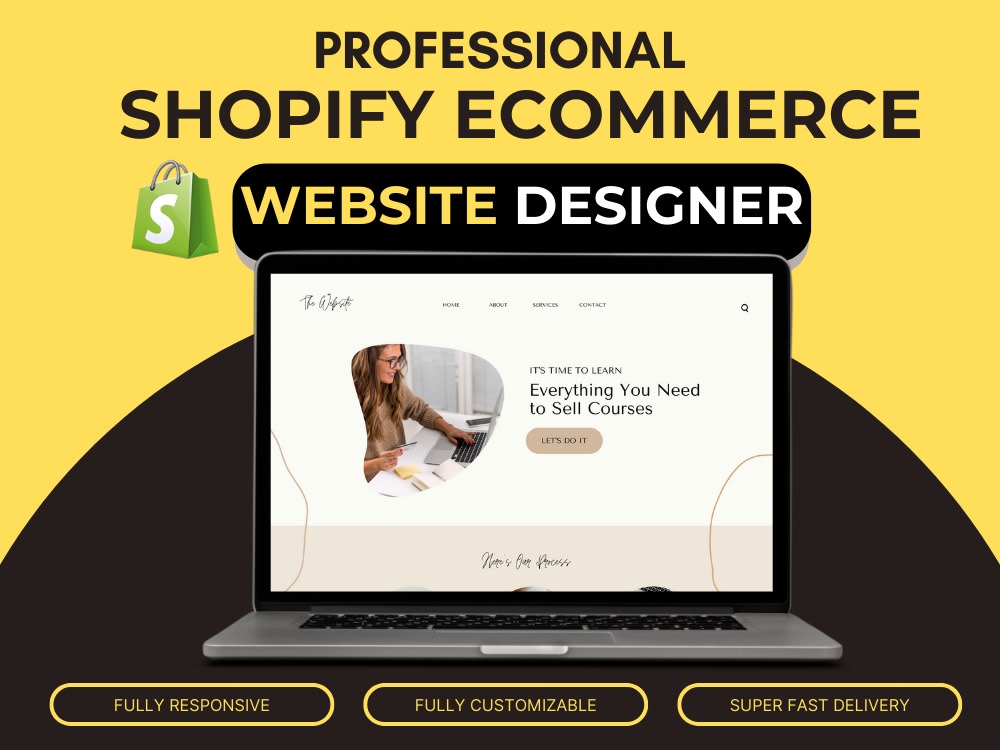 An attractive shopify website, wix ecommerce store, woocommerce website | Upwork