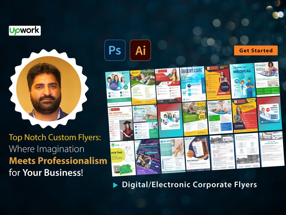 Amazing top notch flyer design | Upwork