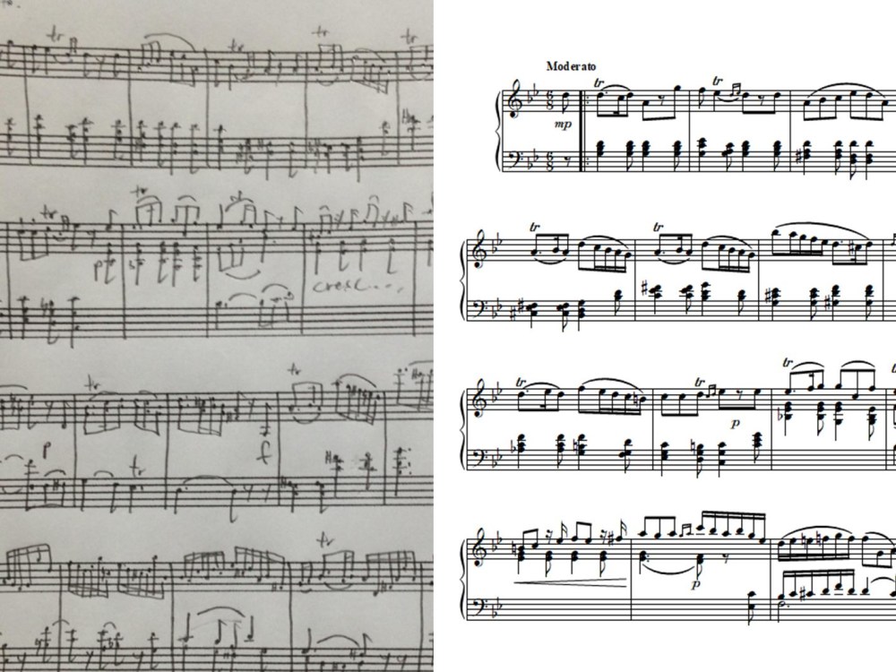 A high quality digitalized Sheet music | Upwork