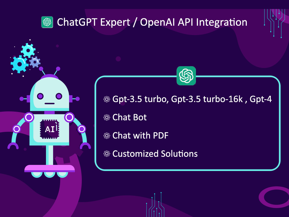 ChatGPT / OpenAI API integration | Upwork