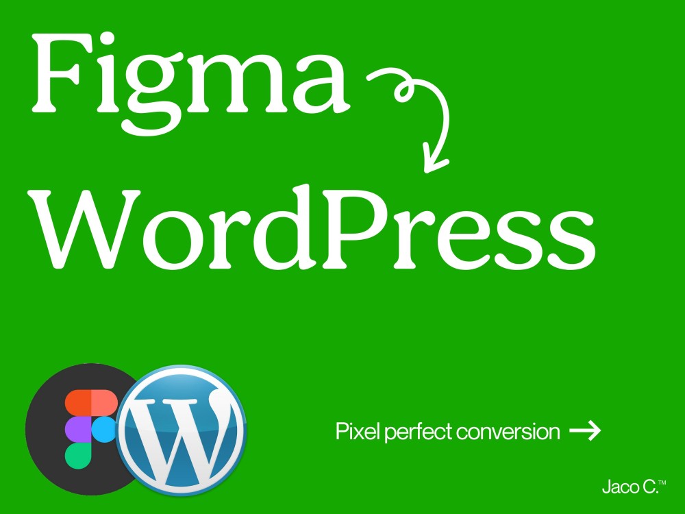 Pixel Perfect Figma to WordPress Conversion | Upwork