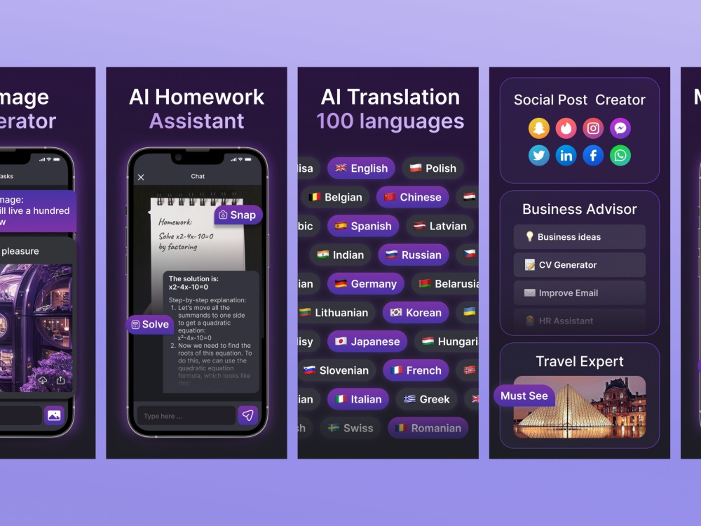 Screenshots for App Store and Google Play | Upwork