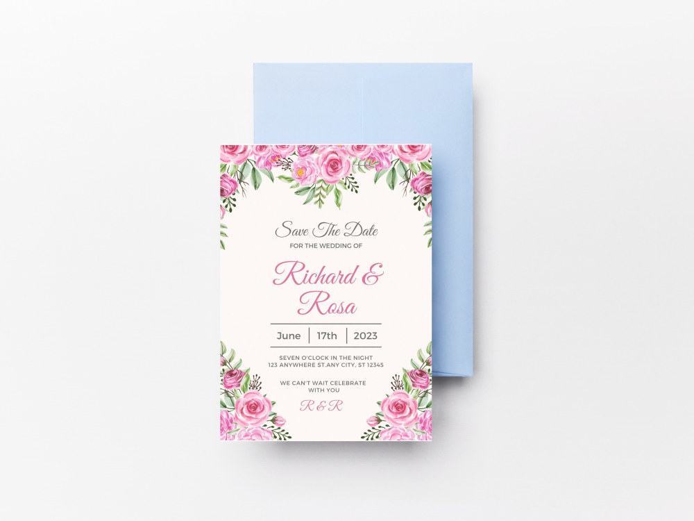 Stunning Custom Wedding Invitation Design 💍 | Upwork