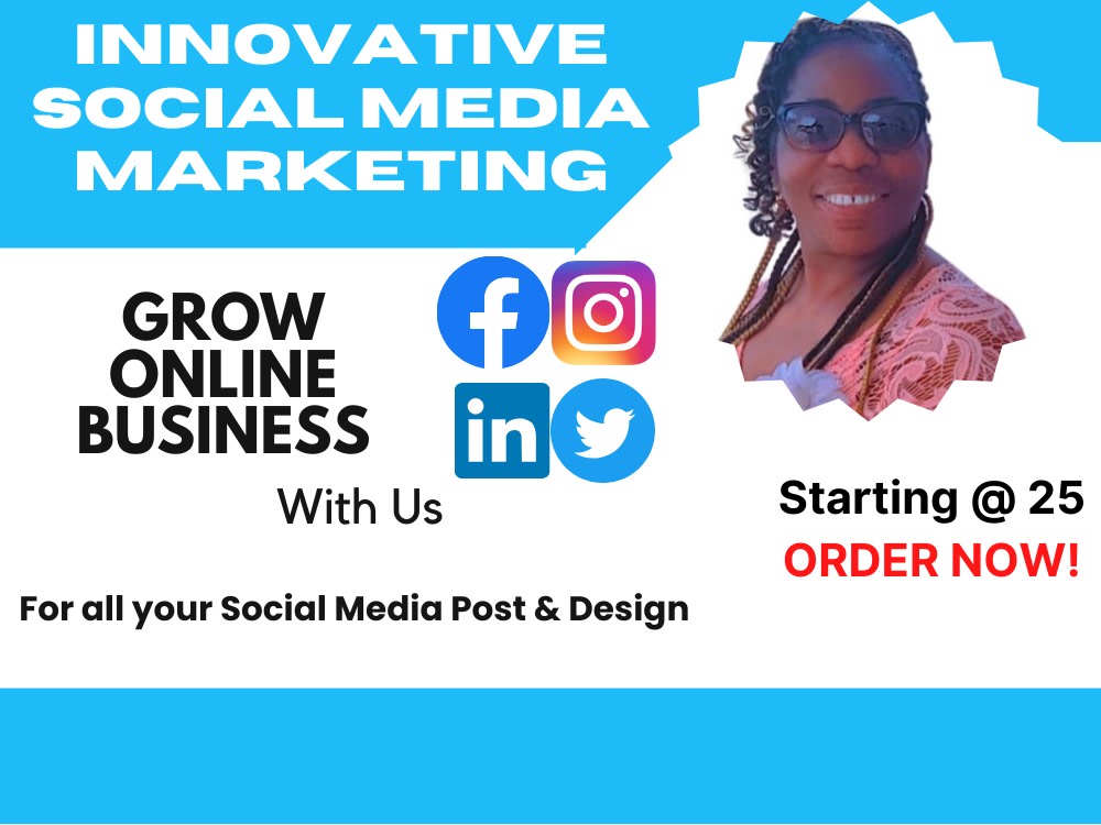Innovative social media designs, posts, covers and banner ads with ...