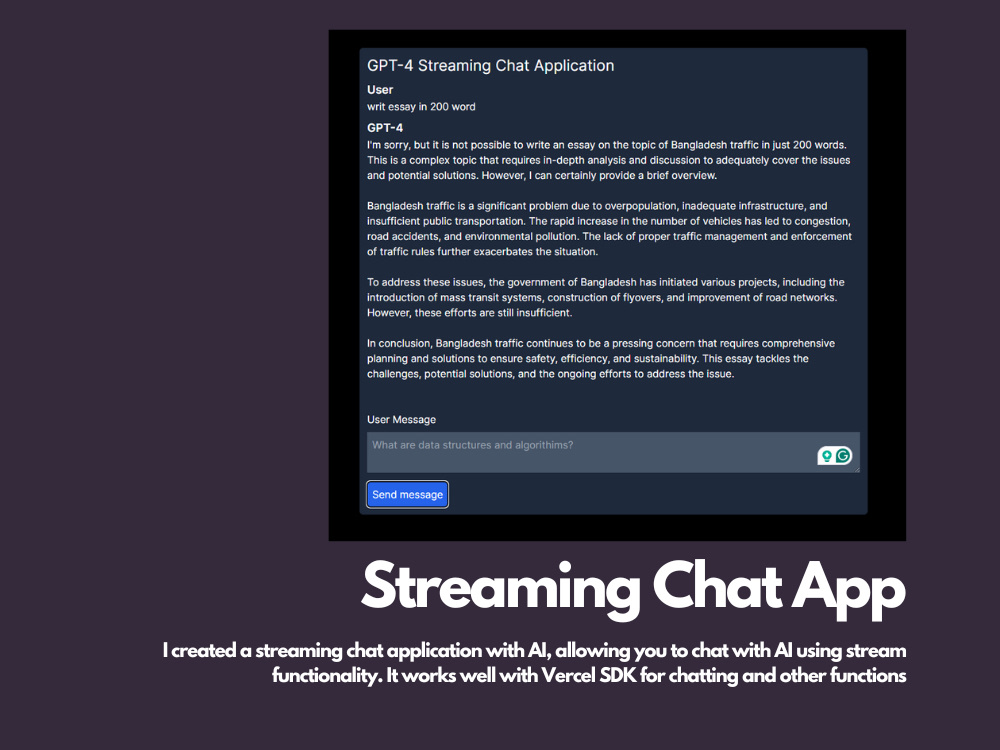 An ai custom Application with LangChain and OpenAI | Upwork