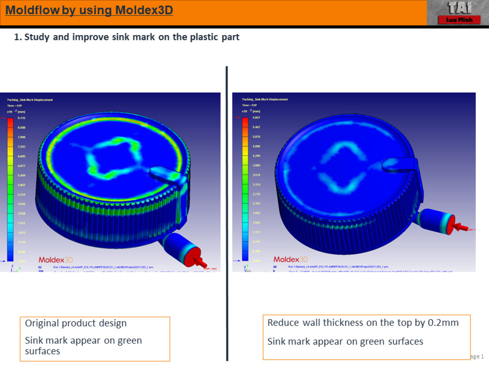 Moldflow simulation report by using moldex3d | Upwork