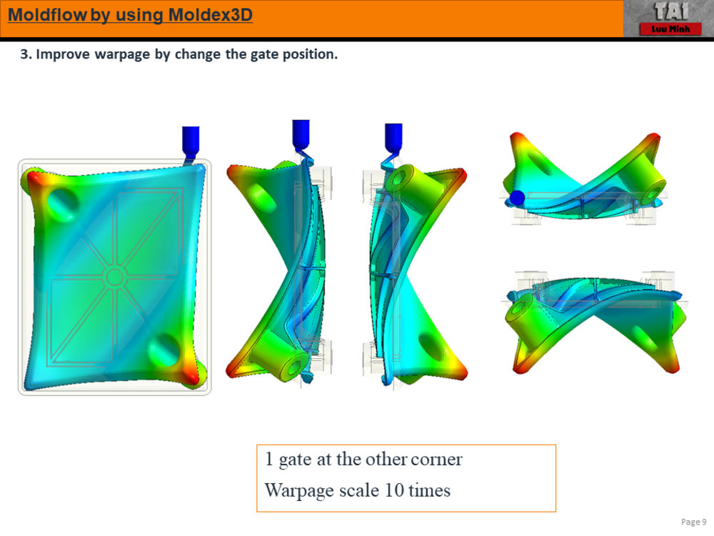 Moldflow simulation report by using moldex3d | Upwork