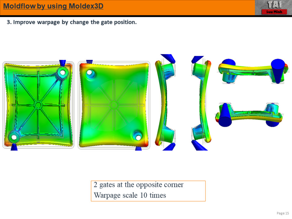 Moldflow simulation report by using moldex3d | Upwork