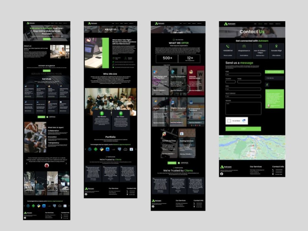 Responsive Full Website UI/UX Design in Figma | Upwork
