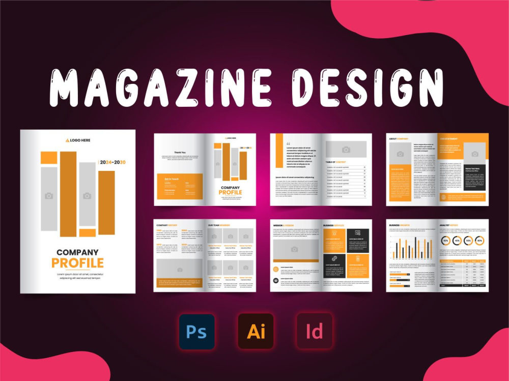 Premium magazine design or catalog using InDesign and Illustrator | Upwork