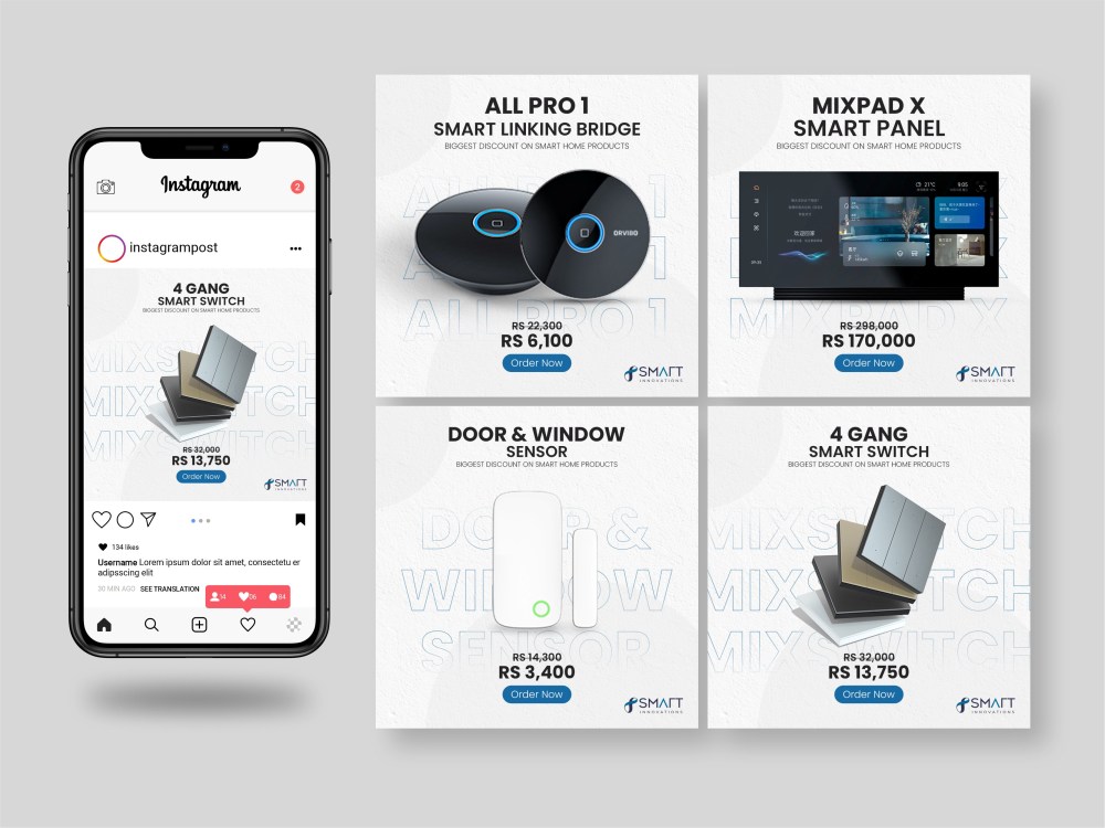 A creative & eye-catchy social media post designs. | Upwork