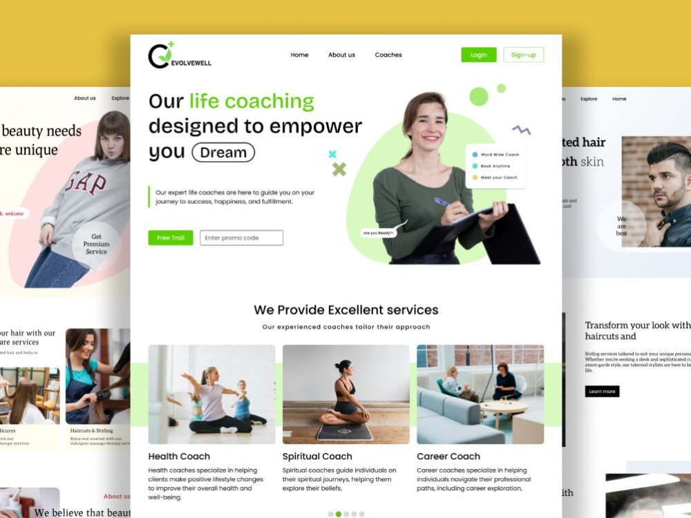 Responsive UX/UI Website design in figma | Upwork