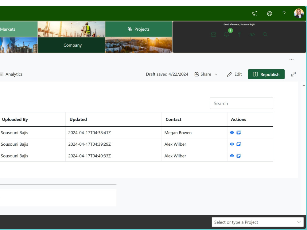 An intranet solution built on SharePoint Online | Upwork