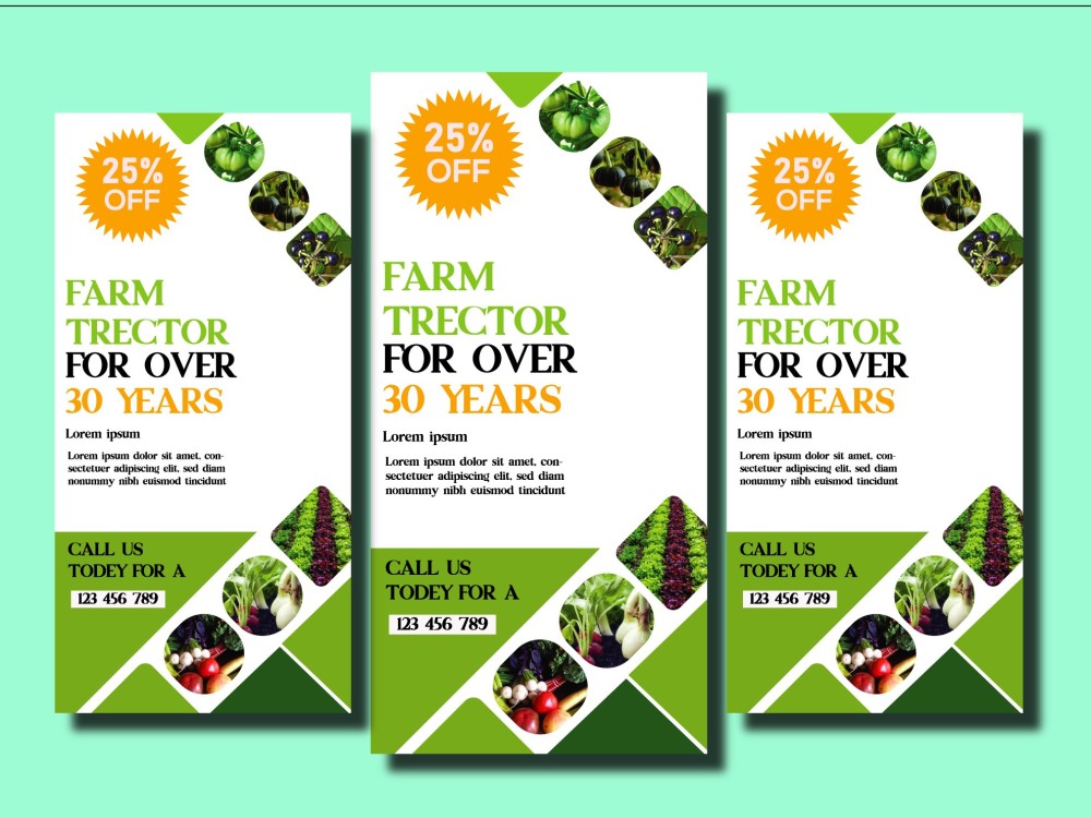 A creative, modern and eye-catching Roll up banner in 6h. | Upwork