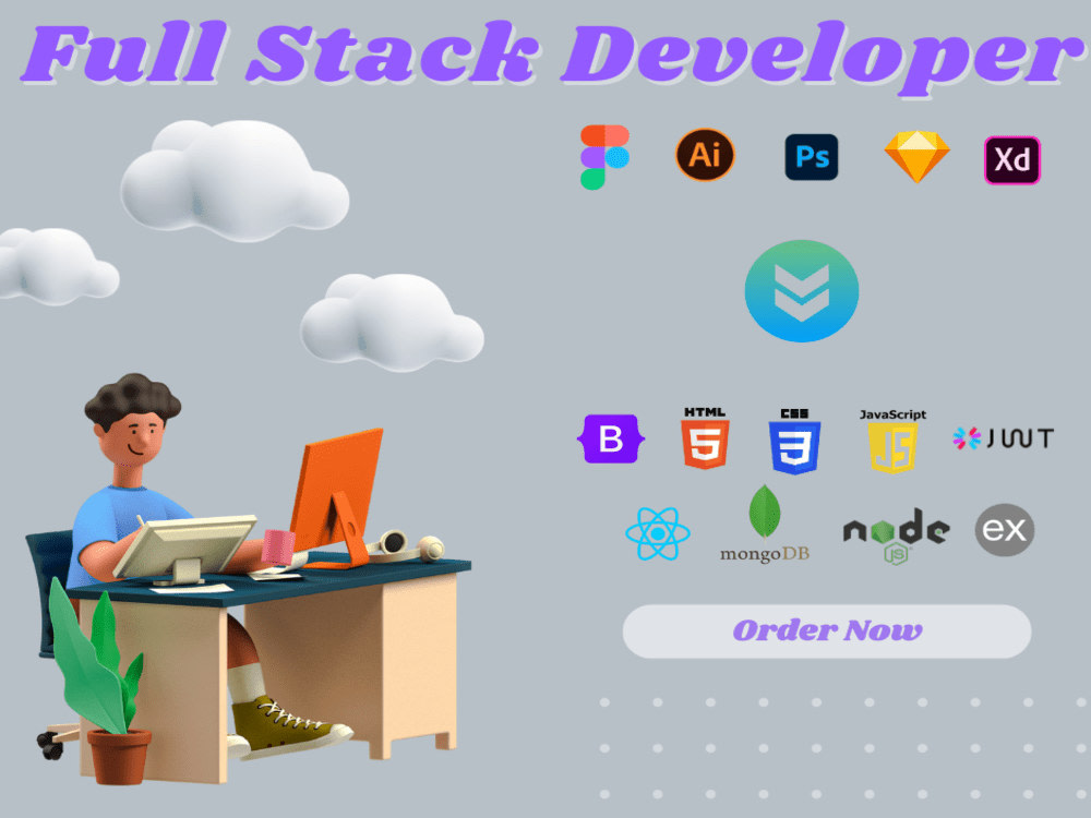 Full Stack Development Mern Nodejs React Html Css Javascript Full Stack Upwork