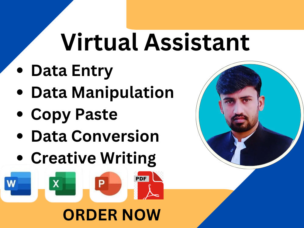 A Virtual assistant for Data Entry, Copy Paste,Data Manipulation,Conversion | Upwork