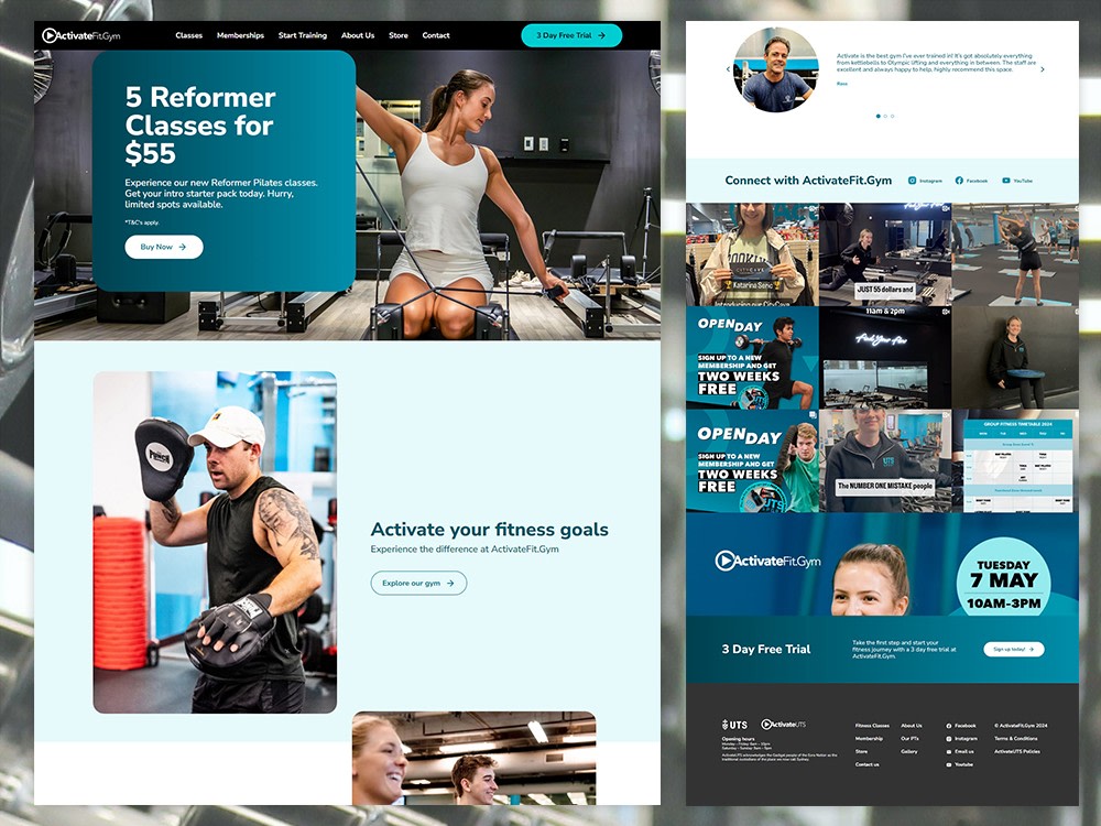 Responsive, Modern, and Creative Website Designs UI/UX in Figma | Upwork