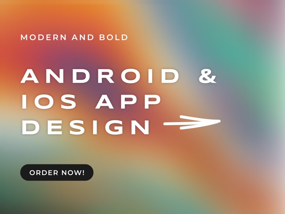 A modern Mobile app UI UX design Android + IOS | Upwork