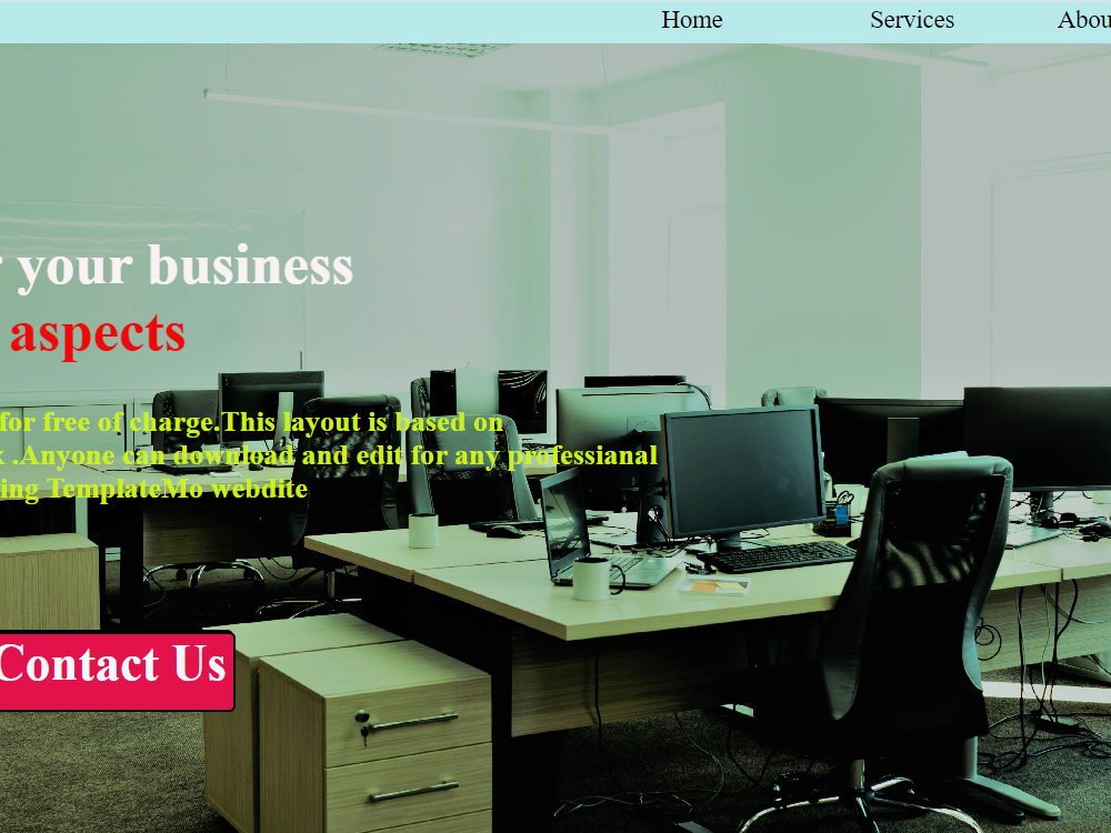 Responsive website use to html css javascript | Upwork