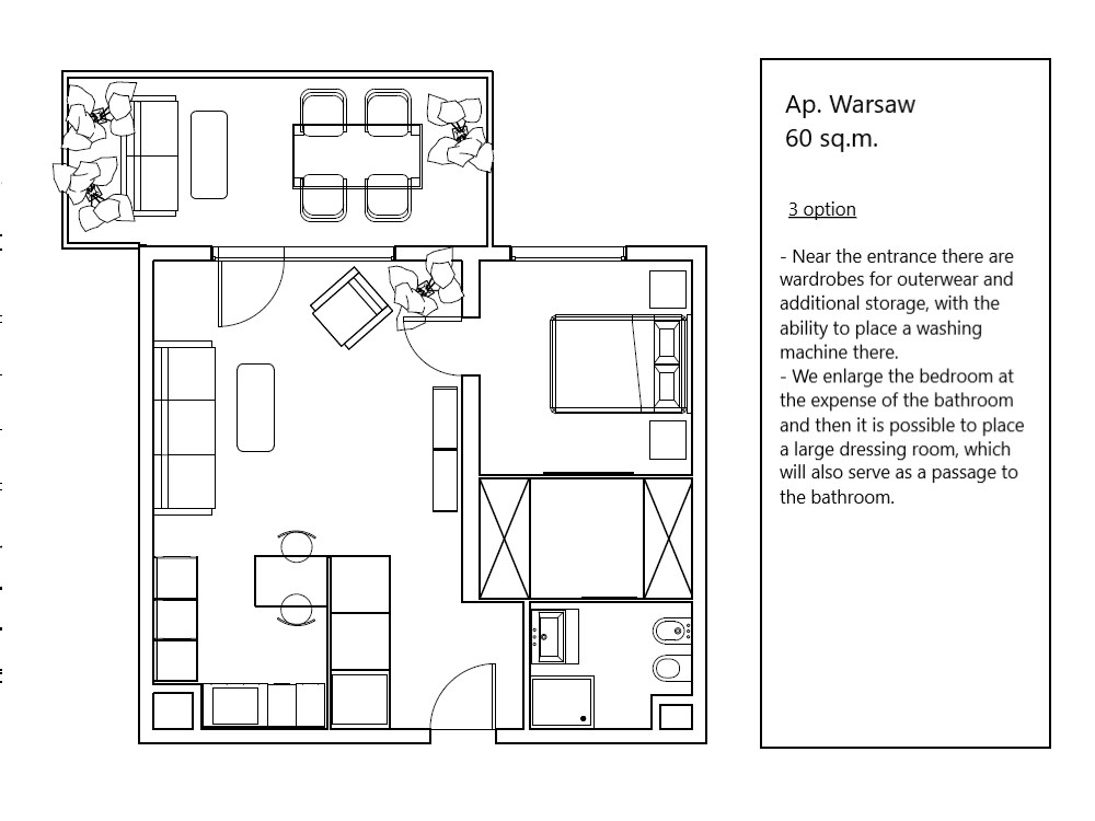 A space plan and furniture layout | Upwork