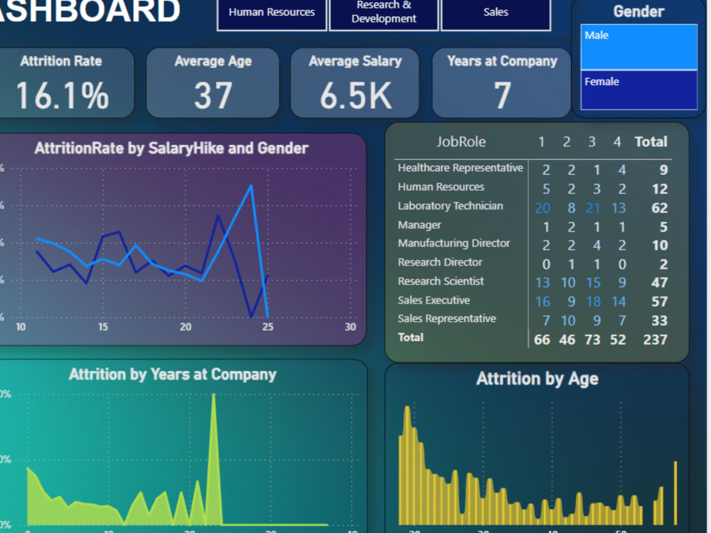 HR Analytics Dashboard: Elevate Your People Strategy | Upwork