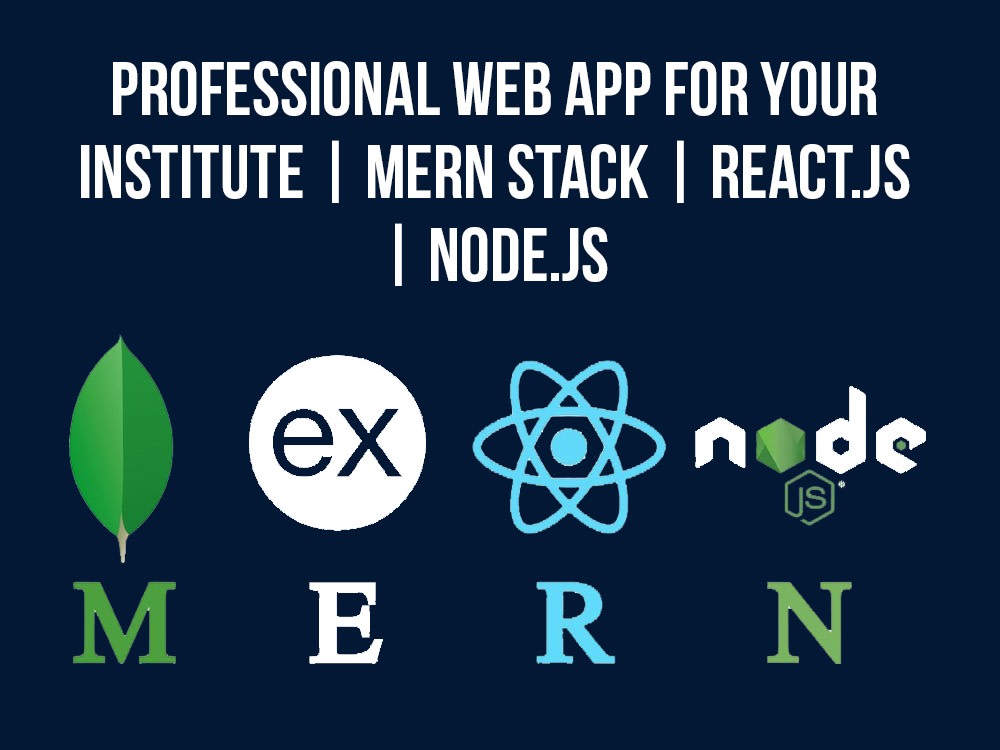 Professional Web App for your institute | Mern Stack | React.js | Node.js | Upwork
