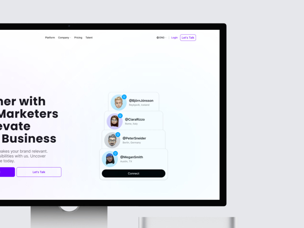 A awesome interface that impact the product | Upwork