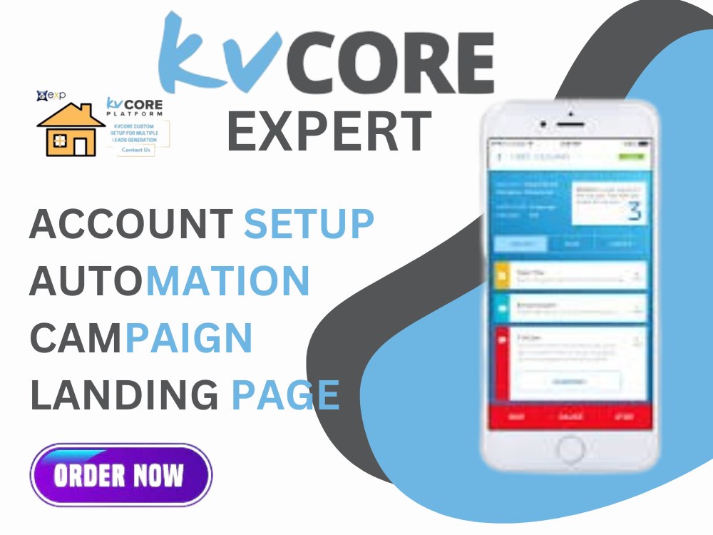 Stunning kvcore website, landing page, CRM, automation | Upwork