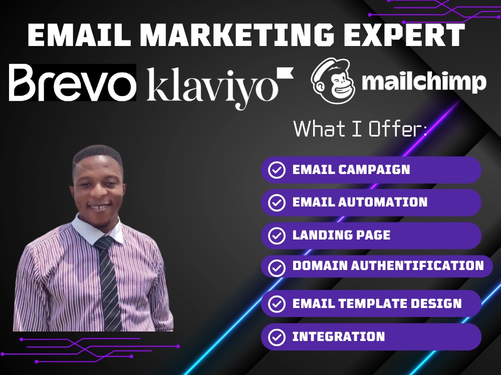 Brevo MailChimp email sequence Klaviyo email flows automation setup | Upwork