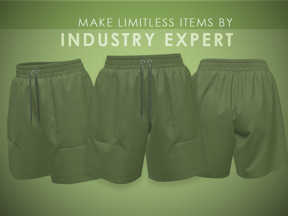 Realistic 3D fashion apparel render animation | Browzwear Vstitcher ...