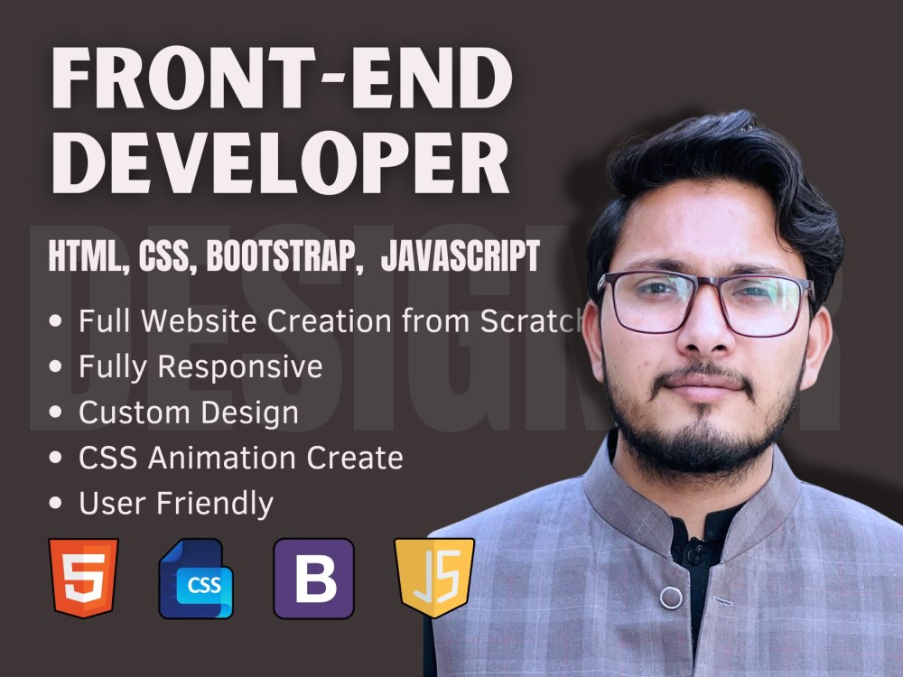 Develop a custom front end design for your website | Upwork