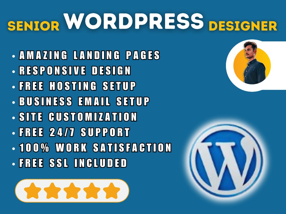 WordPress Website Design | Landing Pages | Bugs Fixing | Ecommerce And more | Upwork
