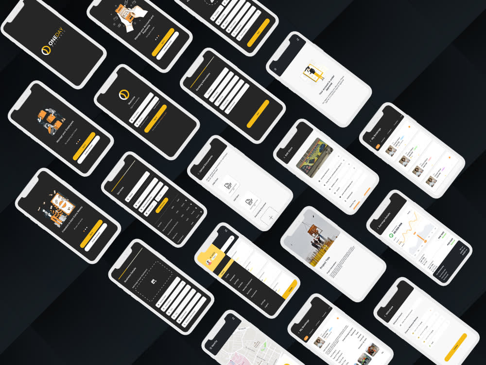 Mobile App Designs (UI/UX) with High-Fidelity in Figma, XD, PSD | Upwork