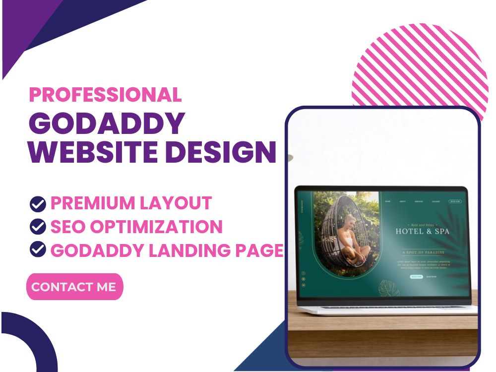 GoDaddy Website Design, GoDaddy Website Redesign, Landing Page ...