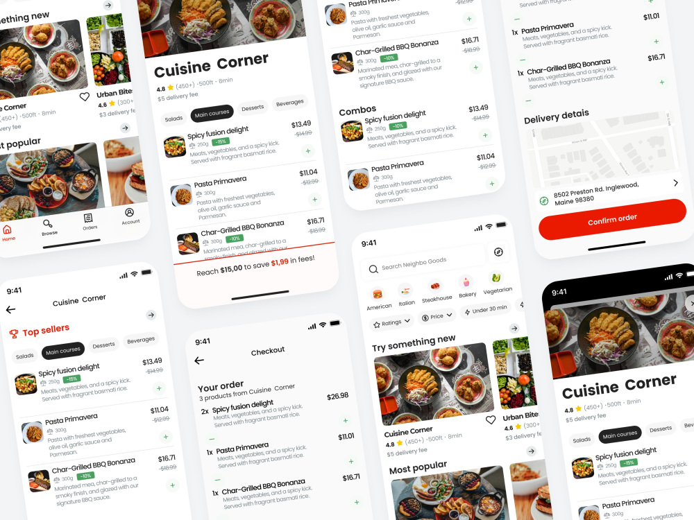 A stunning and user friendly mobile app UI/UX design | Figma | Upwork