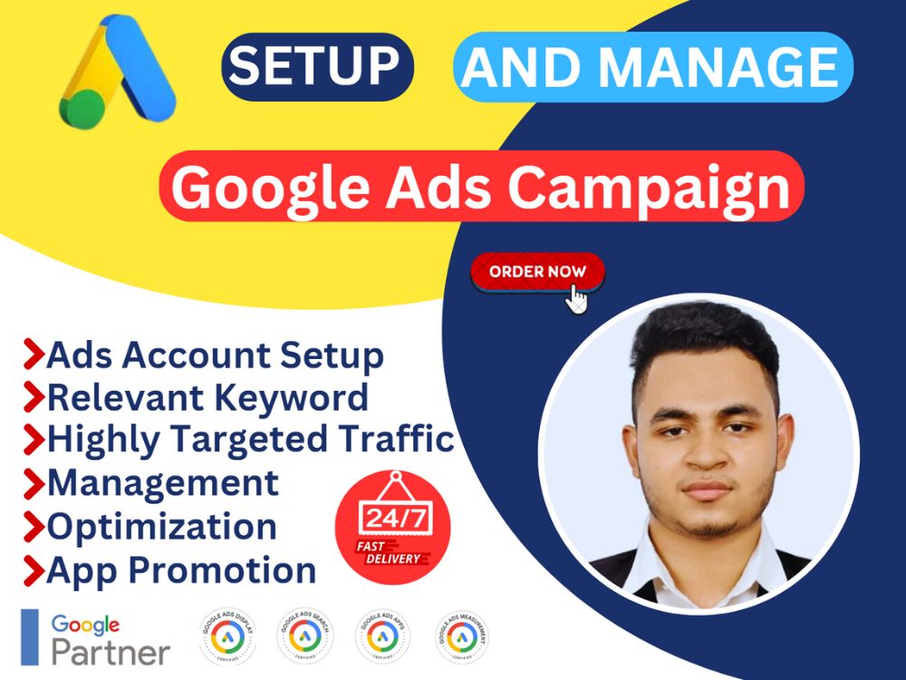 Setup and manage Google Ads PPC campaigns for your business. | Upwork