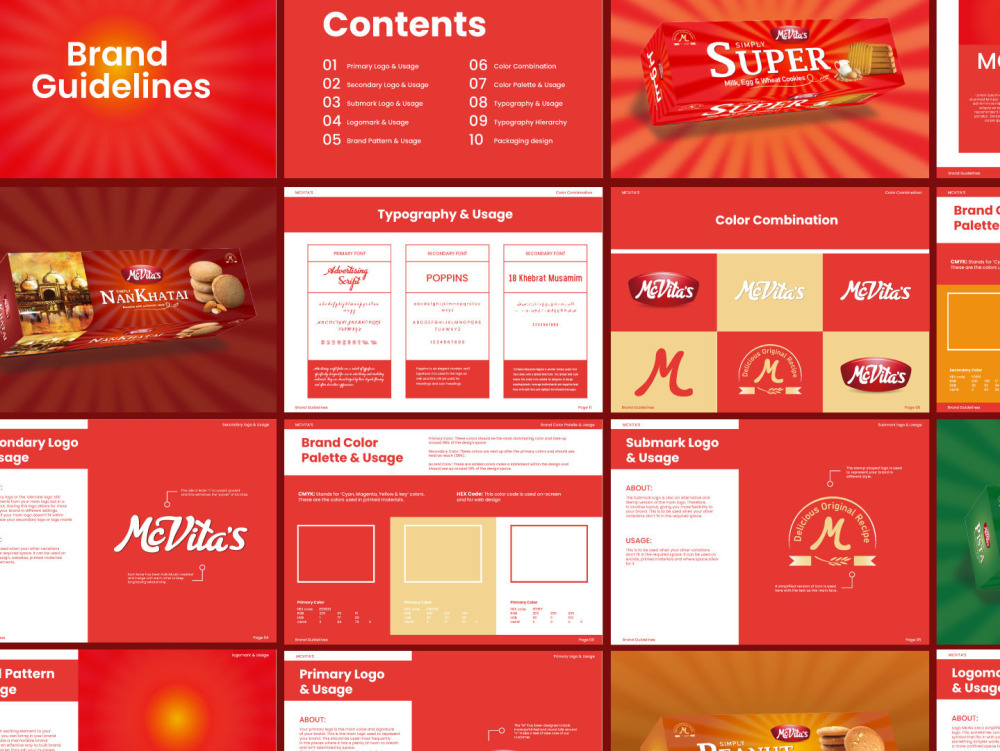 Tasteful brand guidelines, brand style guide, brand book, and logo ...