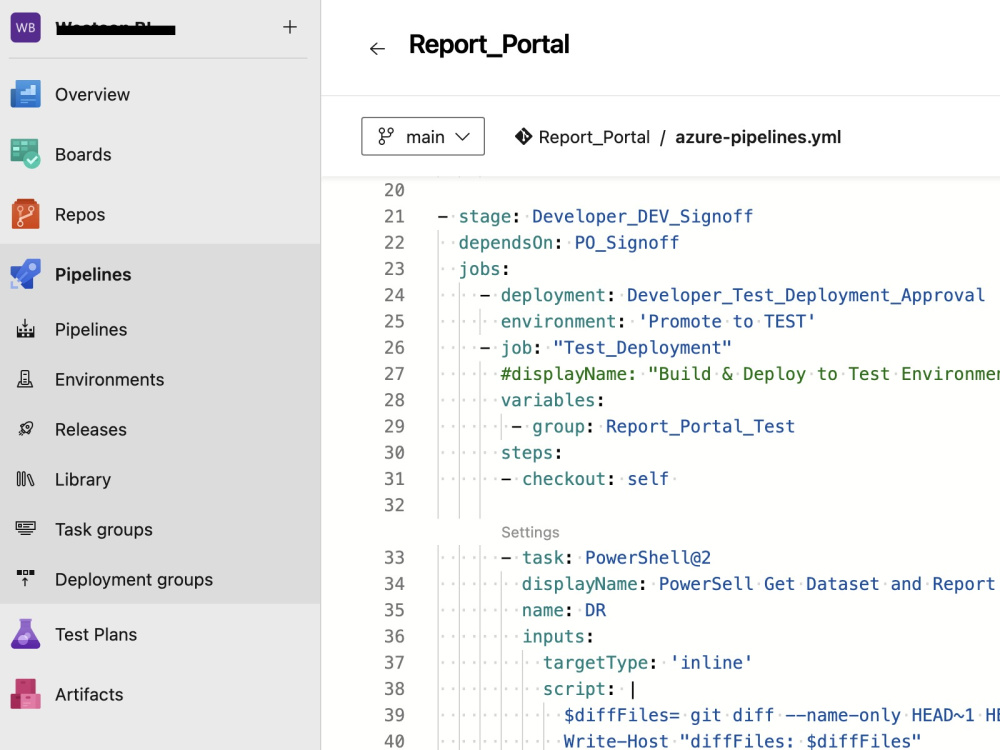 Microsoft Fabric | Power BI deployment Pipeline in Microsoft DevOps | Upwork