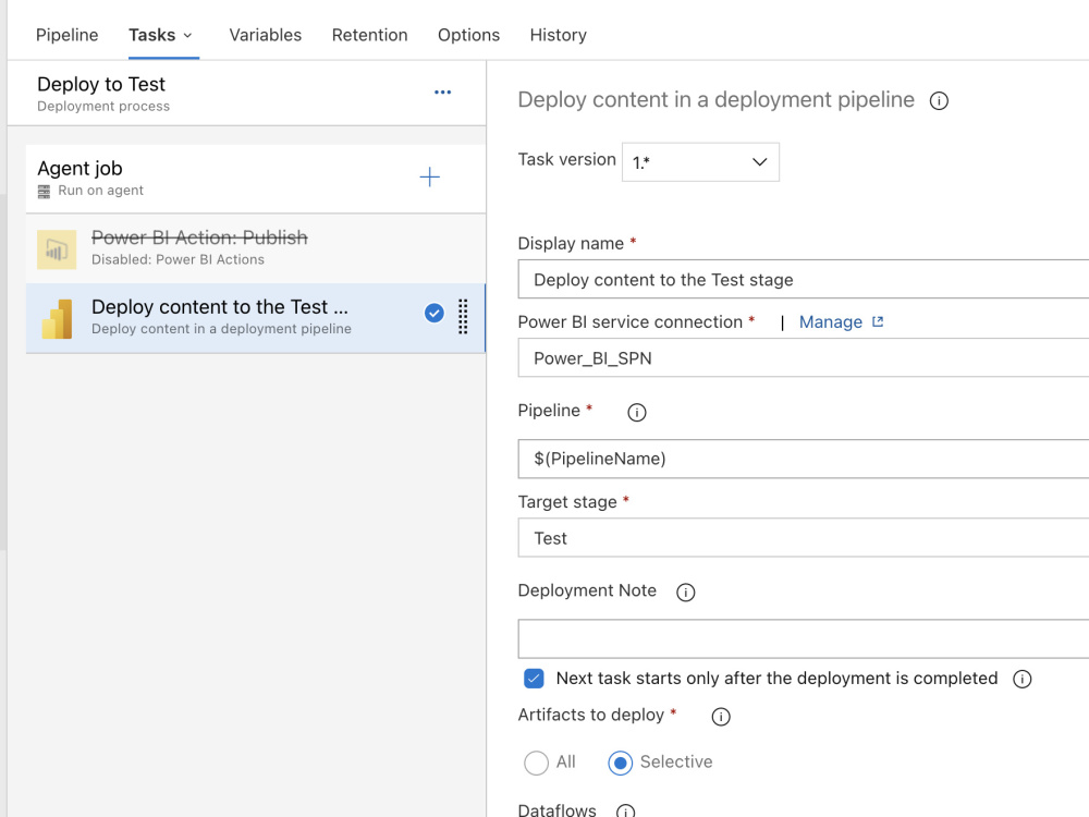 Microsoft Fabric | Power BI deployment Pipeline in Microsoft DevOps | Upwork