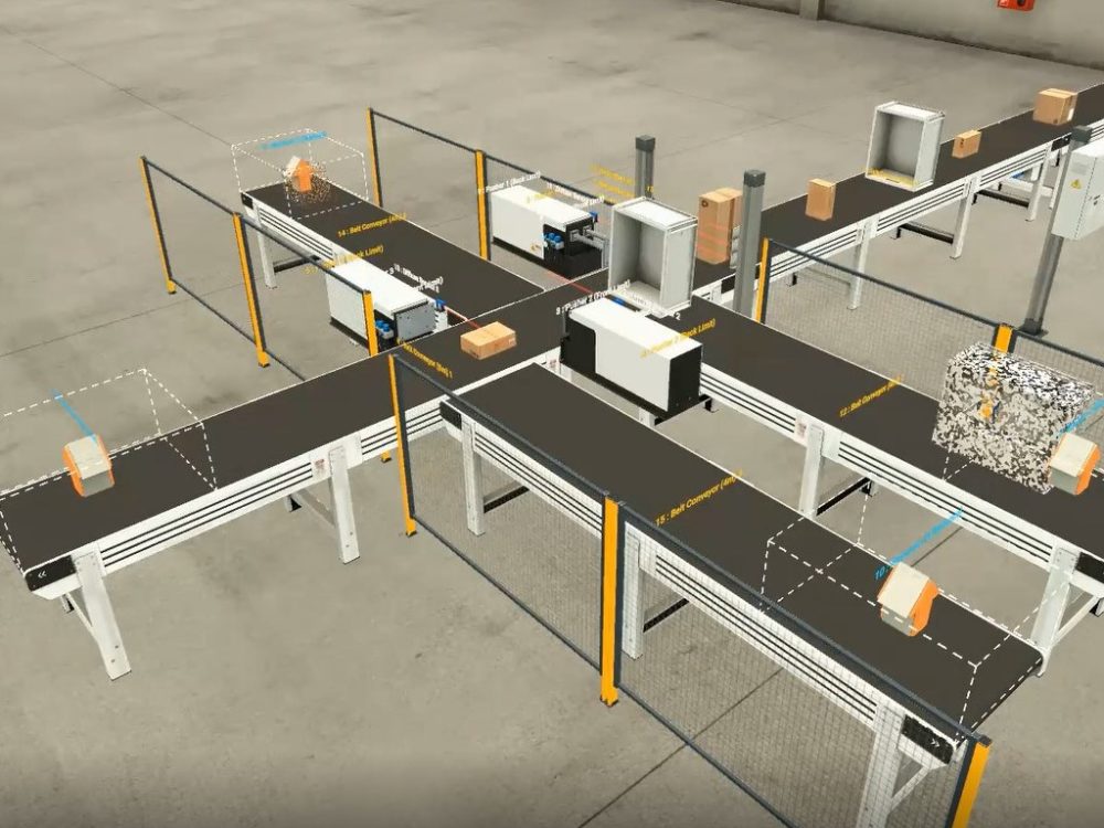 Package sorting system based on 4 size categories using a PLC CPU 1214C | Upwork