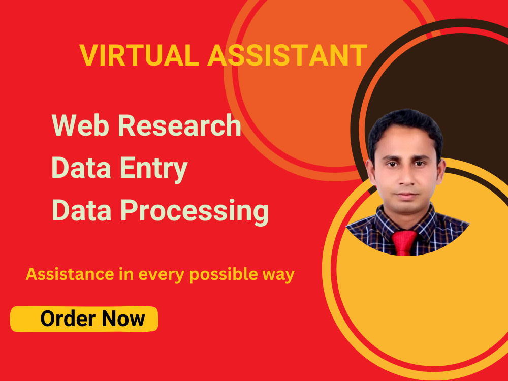 Excel data entry,web reseaech,copy paste,PDF to excel & Virtual Assistant | Upwork