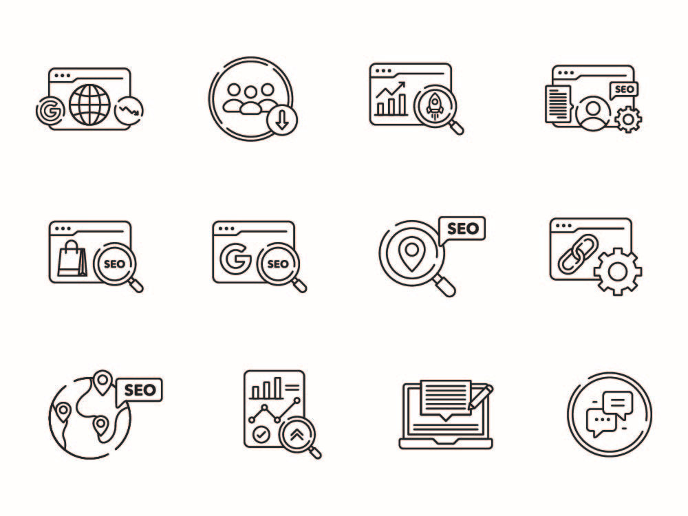 Unique custom icons set | Upwork