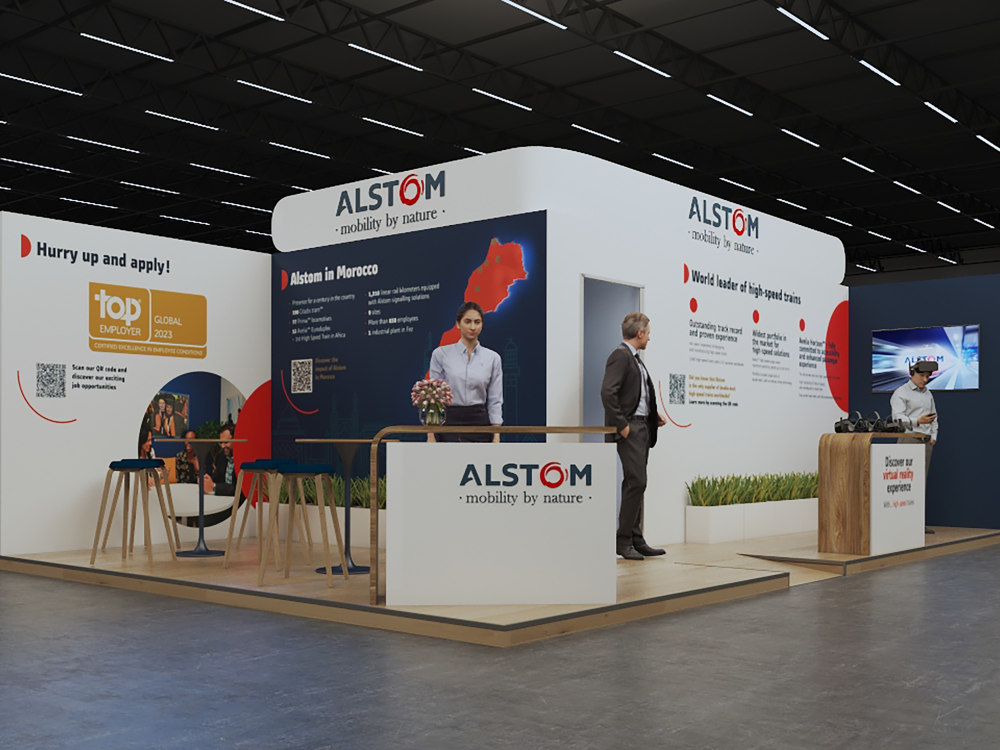 Exhibition booth, stand expo design, product display and kiosk | Upwork