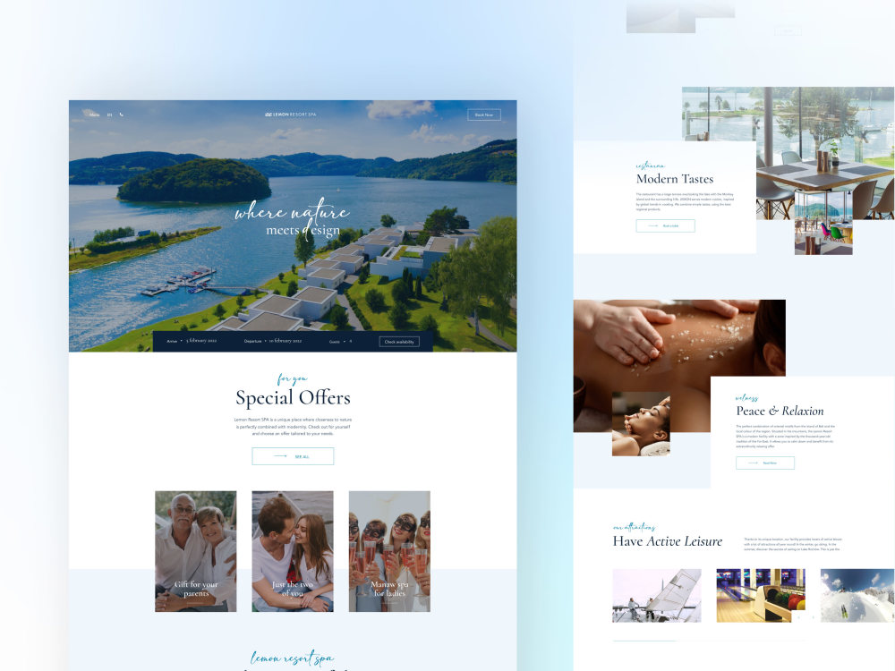 Modern Professional Responsive Website UI/UX design | Upwork