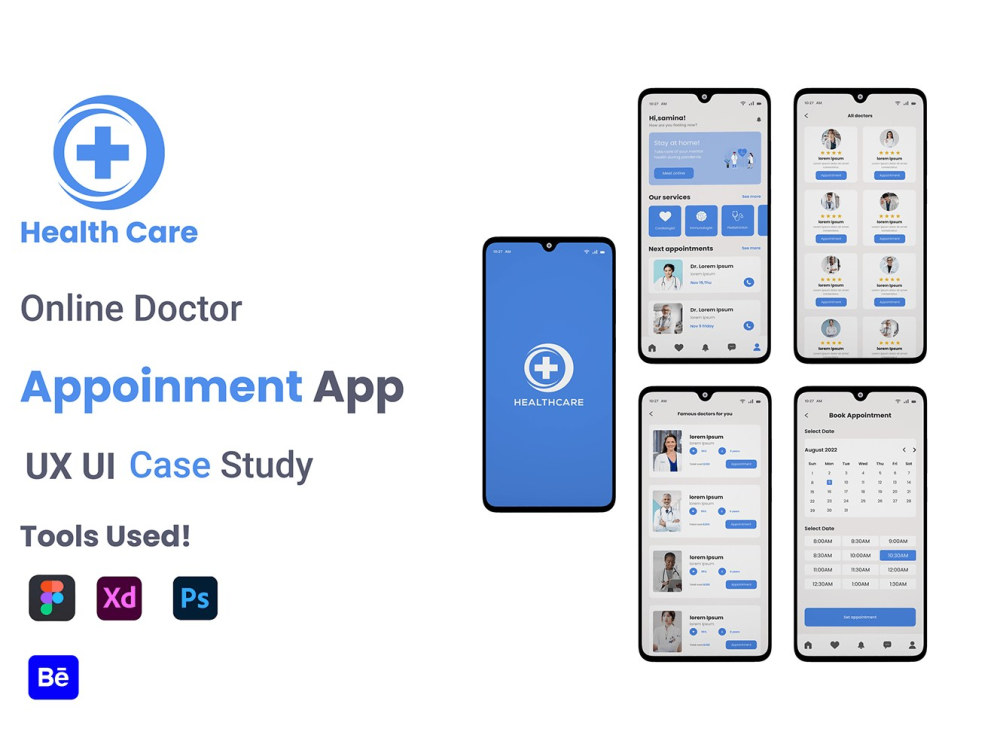 Designed modern app UI and interactive prototype | Upwork