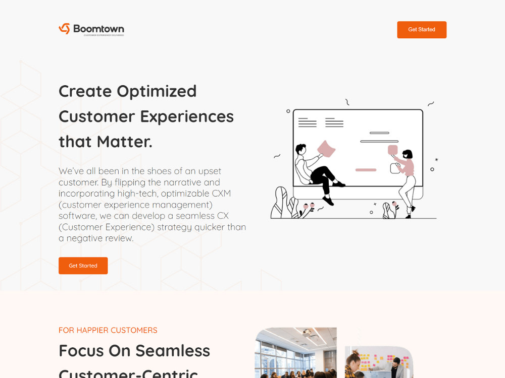 A high converting SaaS landing page with custom features on Unbounce ...